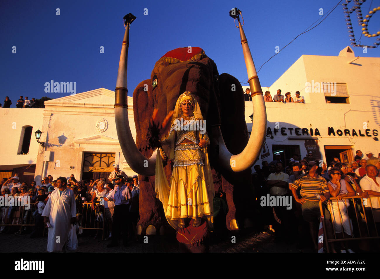 Mojacar fiesta hi-res stock photography and images - Alamy