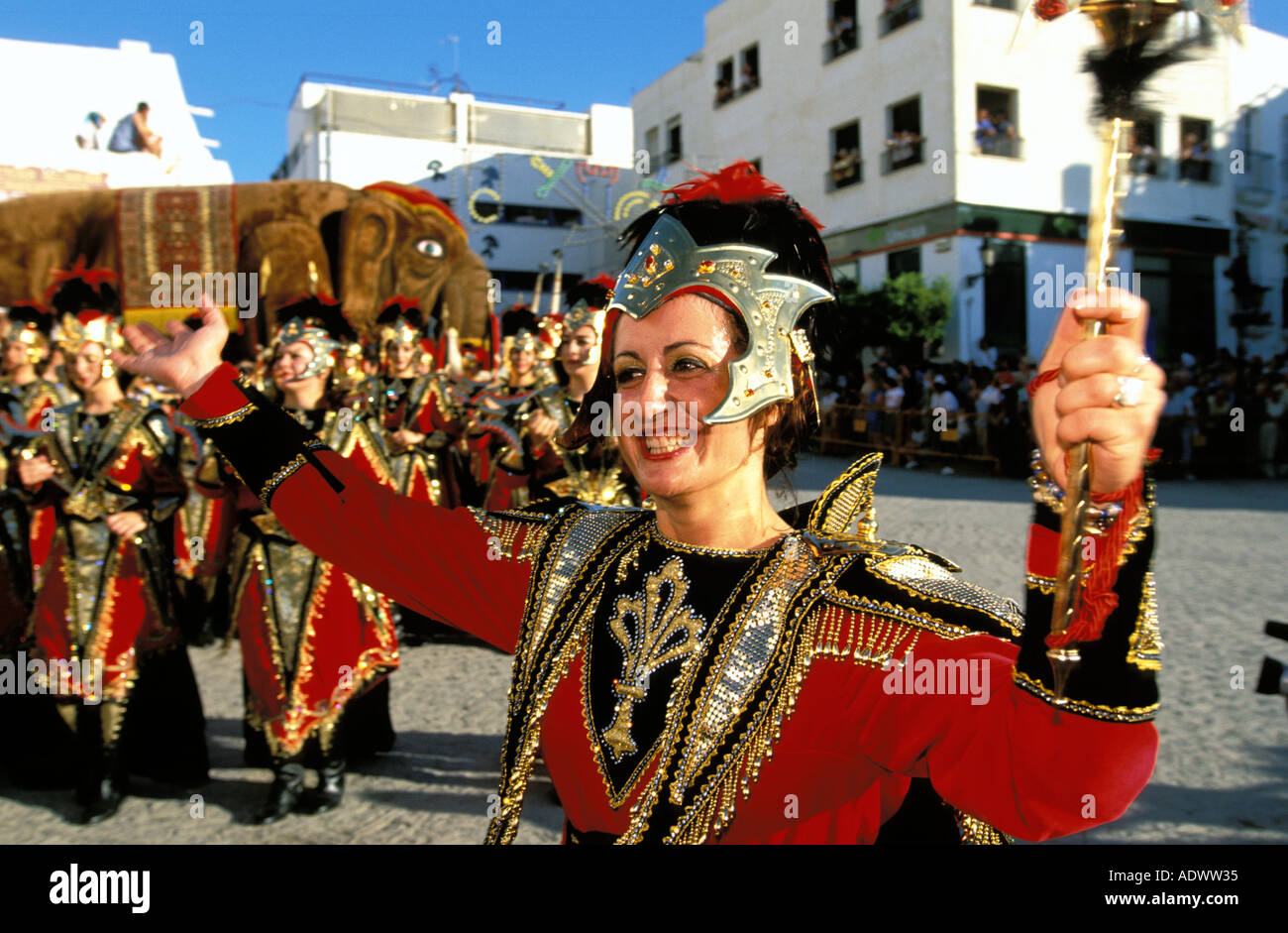 Mojacar fiesta hi-res stock photography and images - Alamy