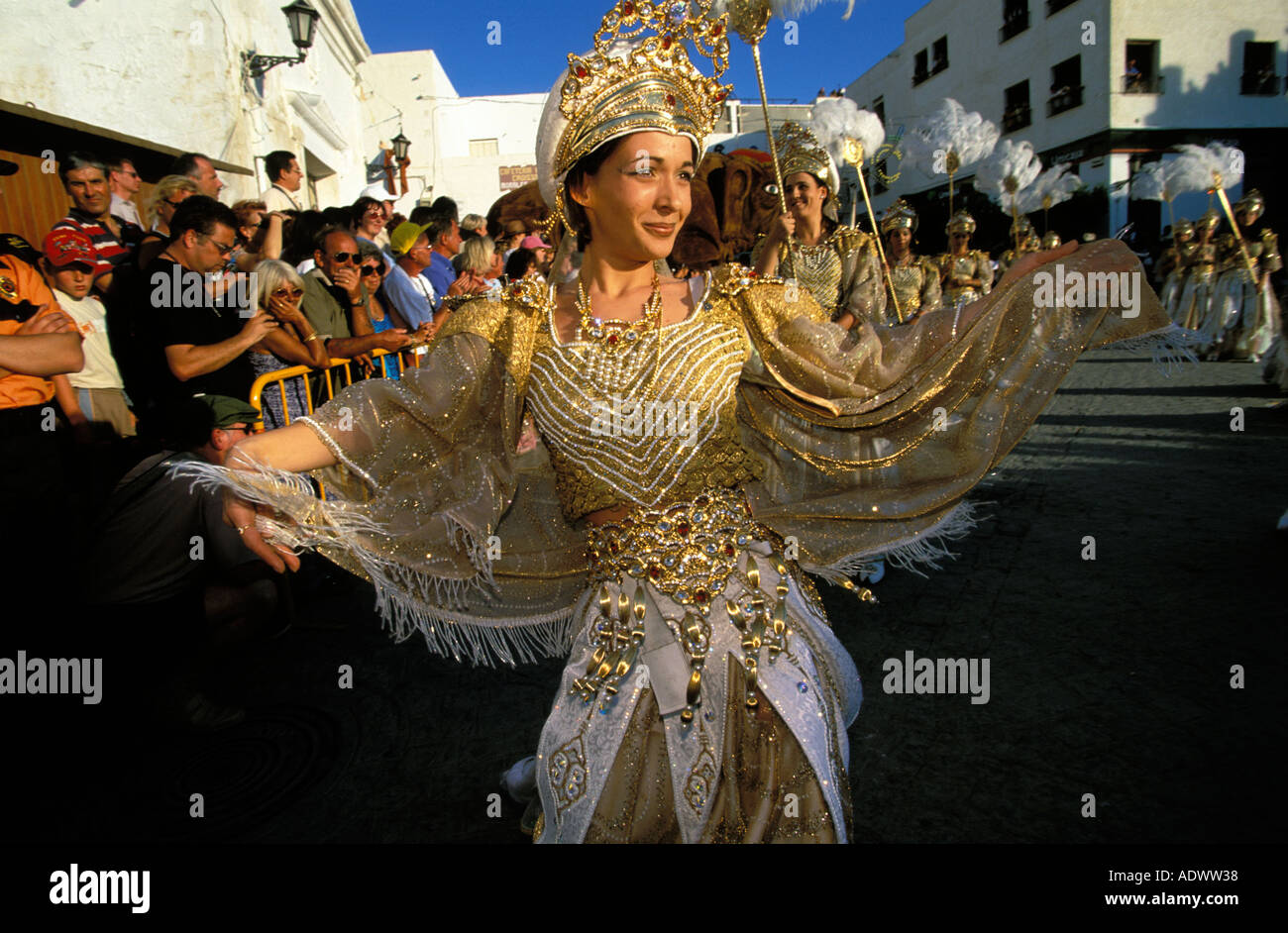 Moors and christians mojacar hi-res stock photography and images - Alamy