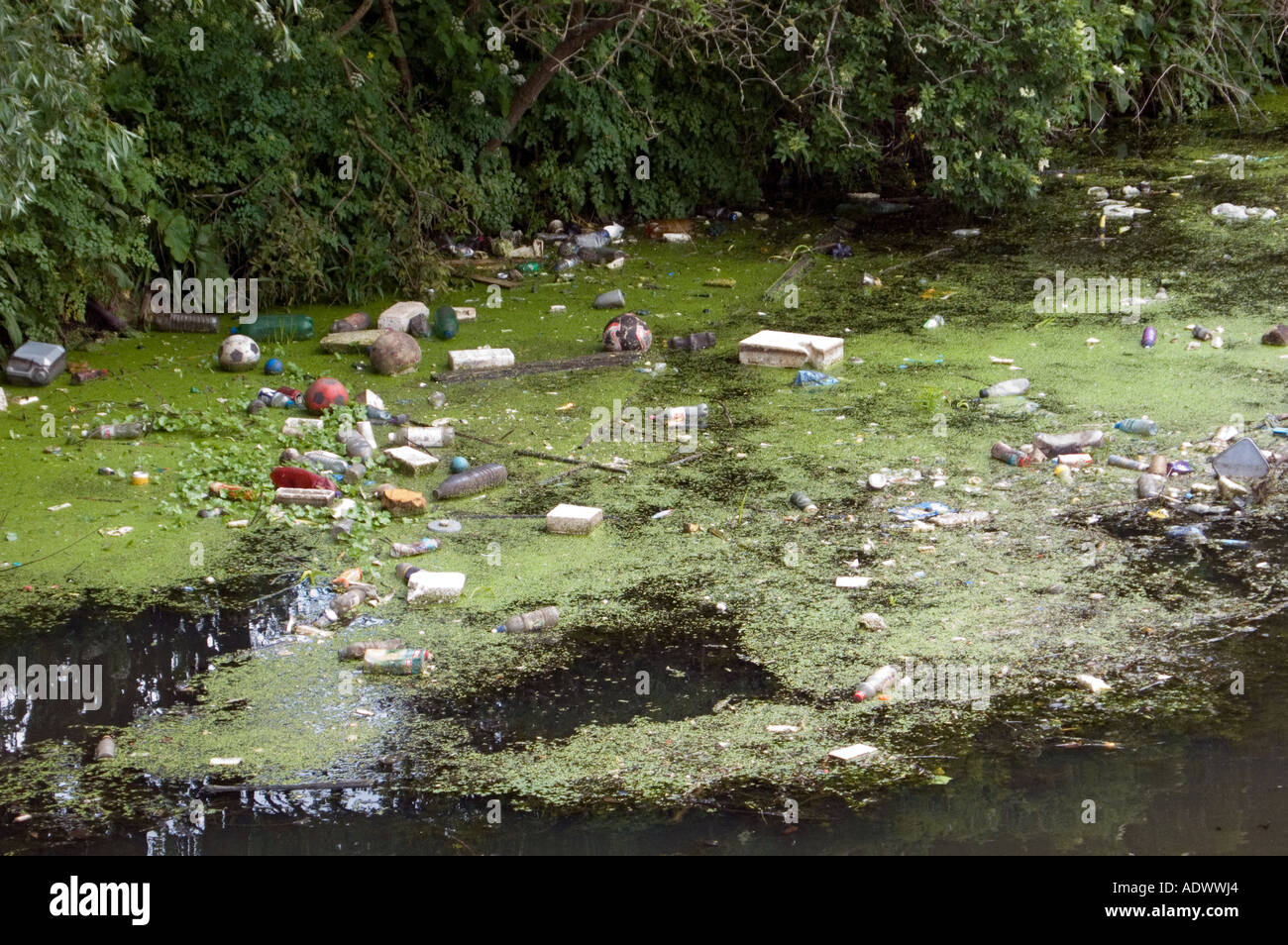 Lea river pollution hi-res stock photography and images - Alamy