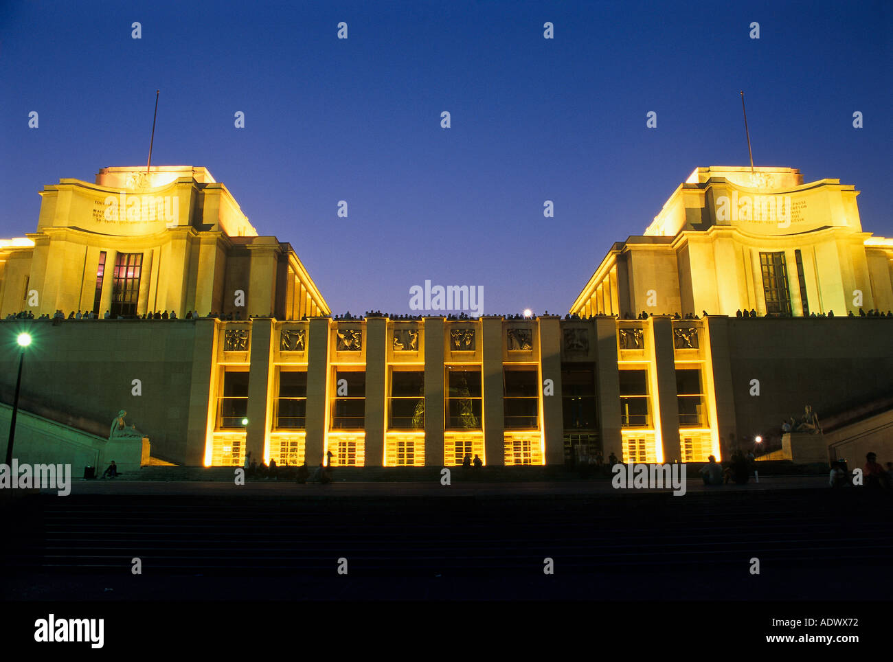 Le Trocadero Paris Stock Photo - Alamy