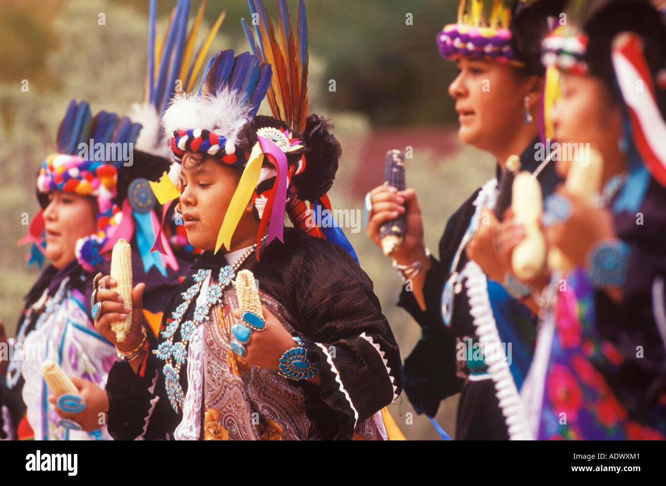 Zuni Indian Pueblo Parrot Dance Gallup Inter Tribal Indian Ceremonial ...