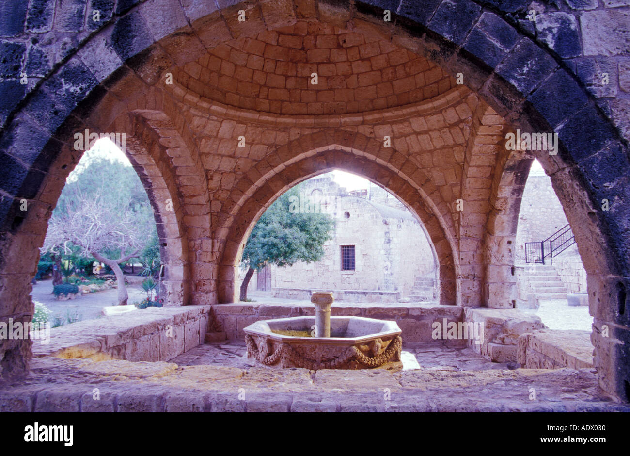 Exterior of built structure, Cyprus Stock Photo - Alamy