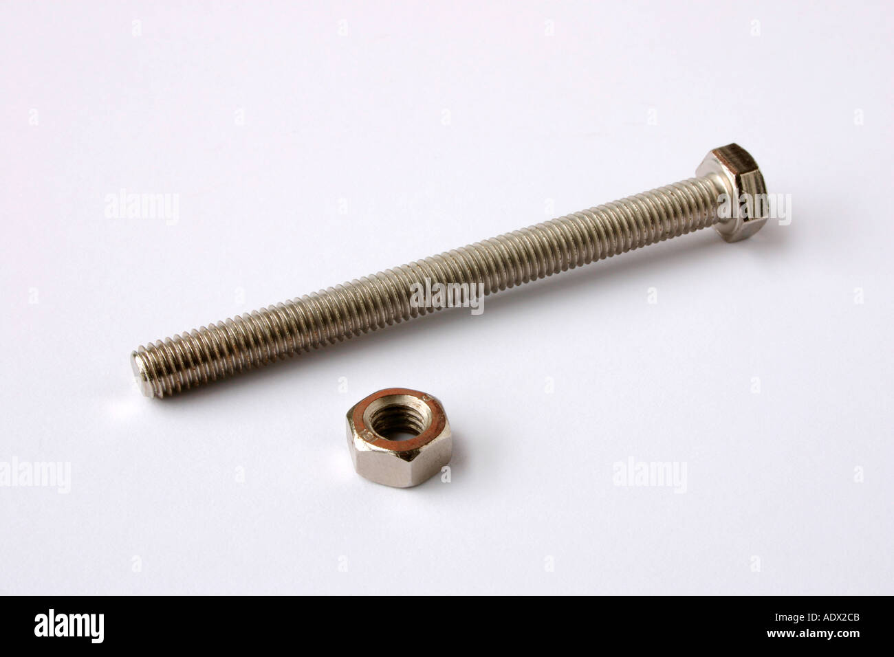 A nut and bolt Stock Photo - Alamy