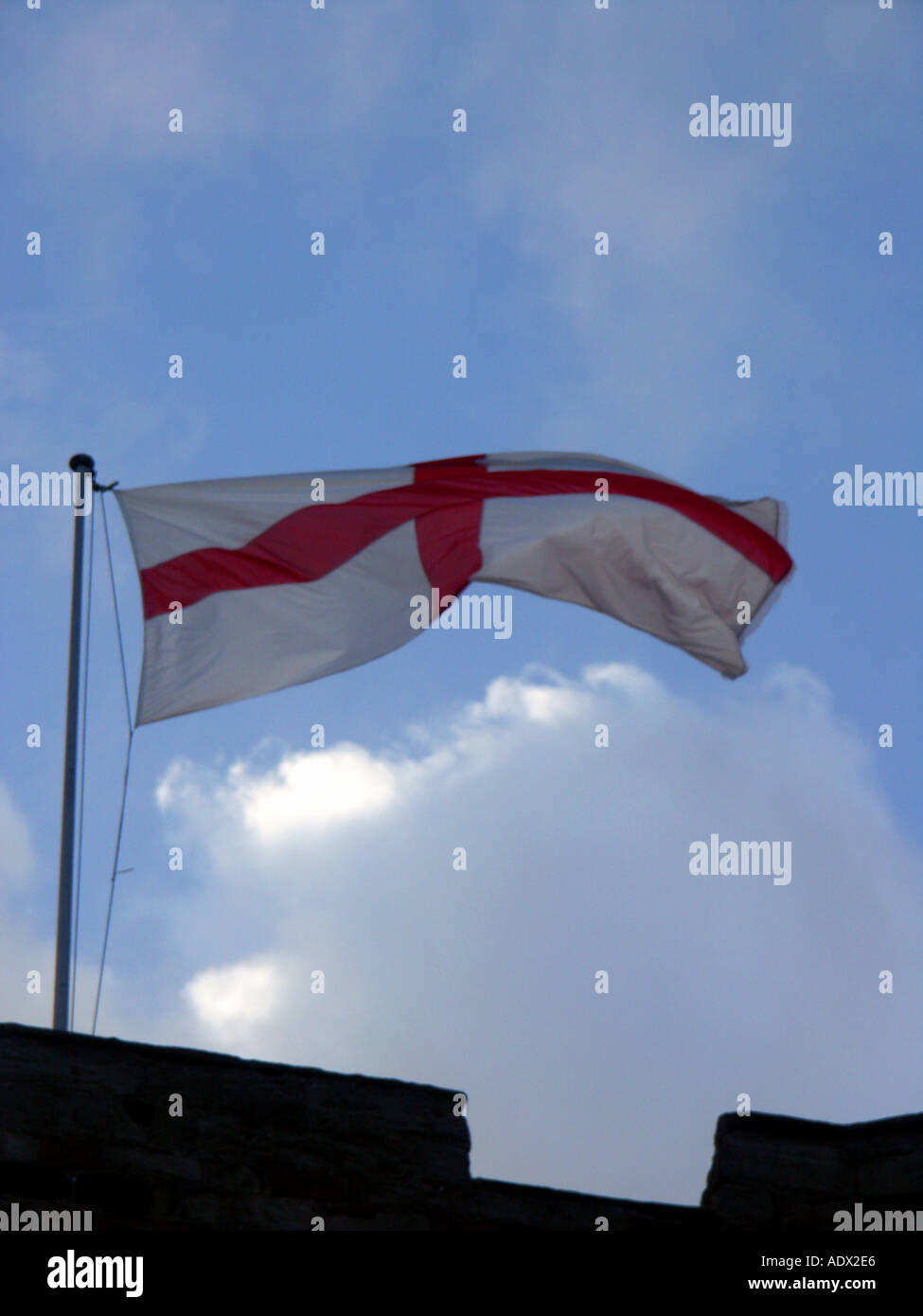 England Flag St George Stock Photo - Alamy