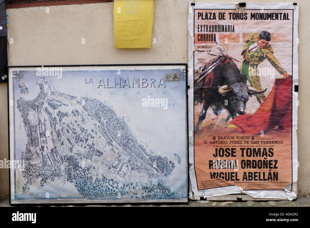 Alhambra palace map hi-res stock photography and images - Alamy