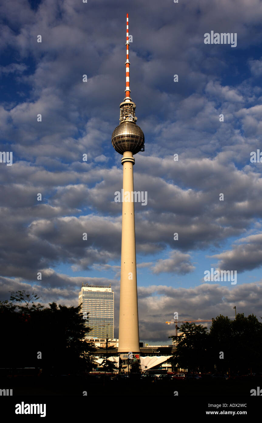 Berlin the Fernseh turm Stock Photo - Alamy