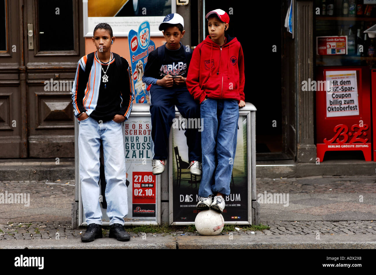 Berlin Kreuzberg the Oranienstrasse Stock Photo - Alamy