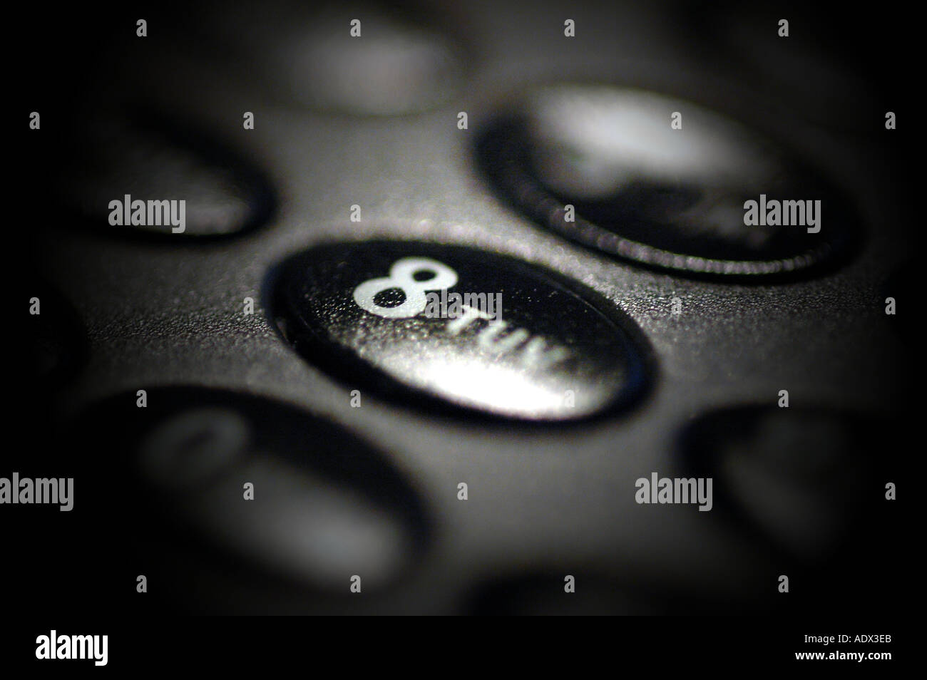 Number 8 key hi-res stock photography and images - Alamy