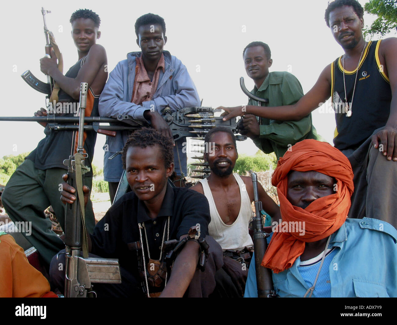 Soldiers of the rebel movements Stock Photo - Alamy
