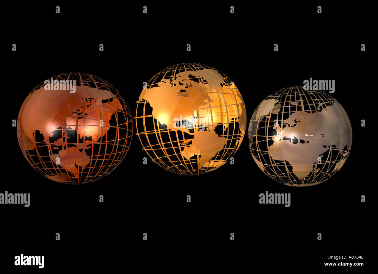 Illustrations www world wide web internet planet at frame tracks fiery ...