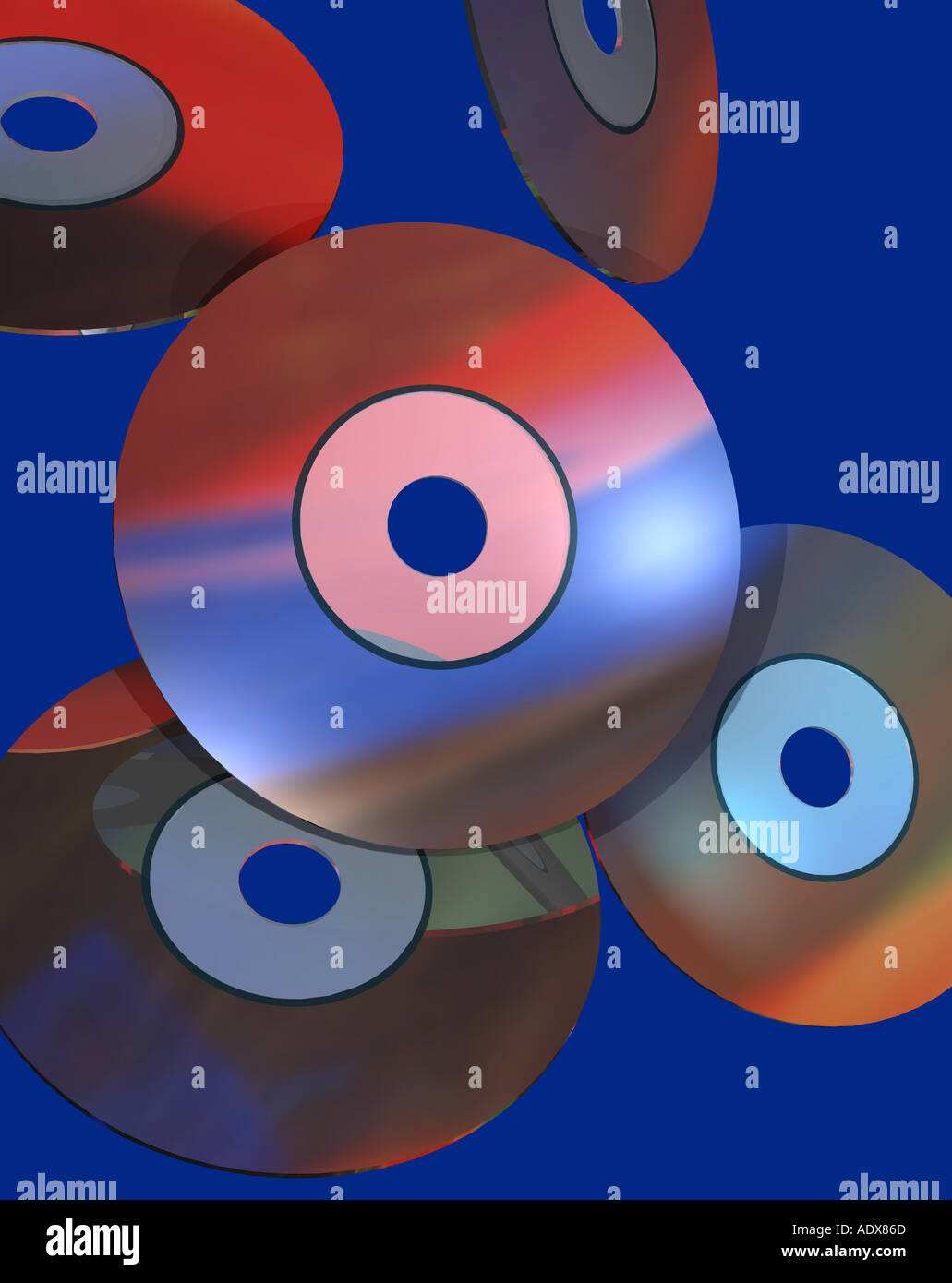 Illustrations cd cds reflective media medium compact disc discs ...