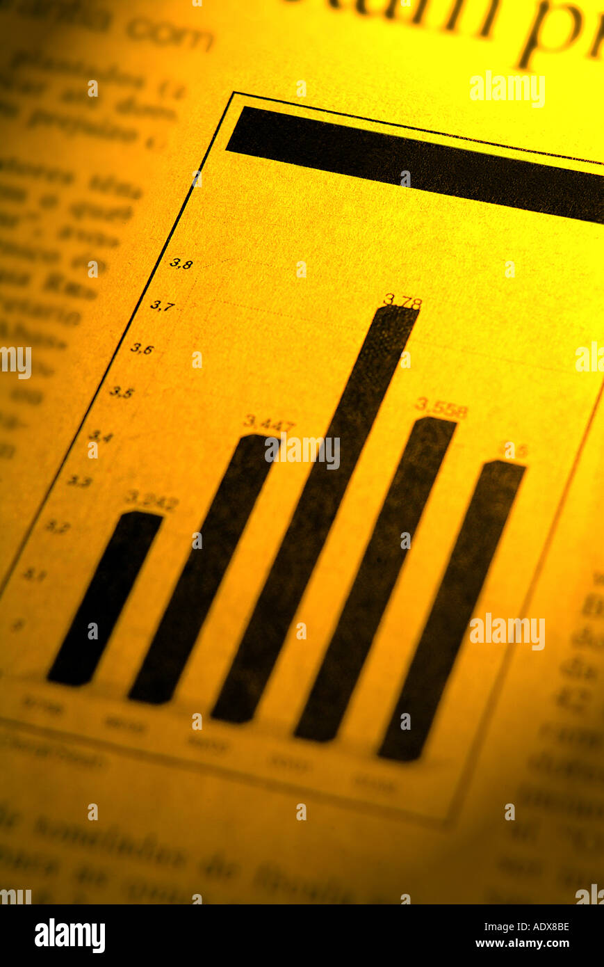 Business Concepts II graph column chart performance ups downs ebb flow ...