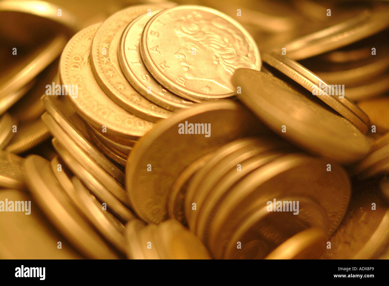 Business Concepts II coins currency bank buying power have on change ...