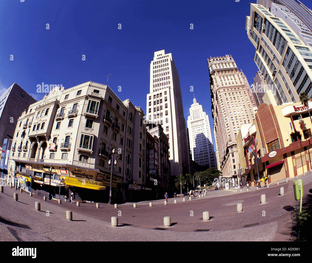 Travel São Paulo downtown vale do anhangabau anhangabaú promenade ...