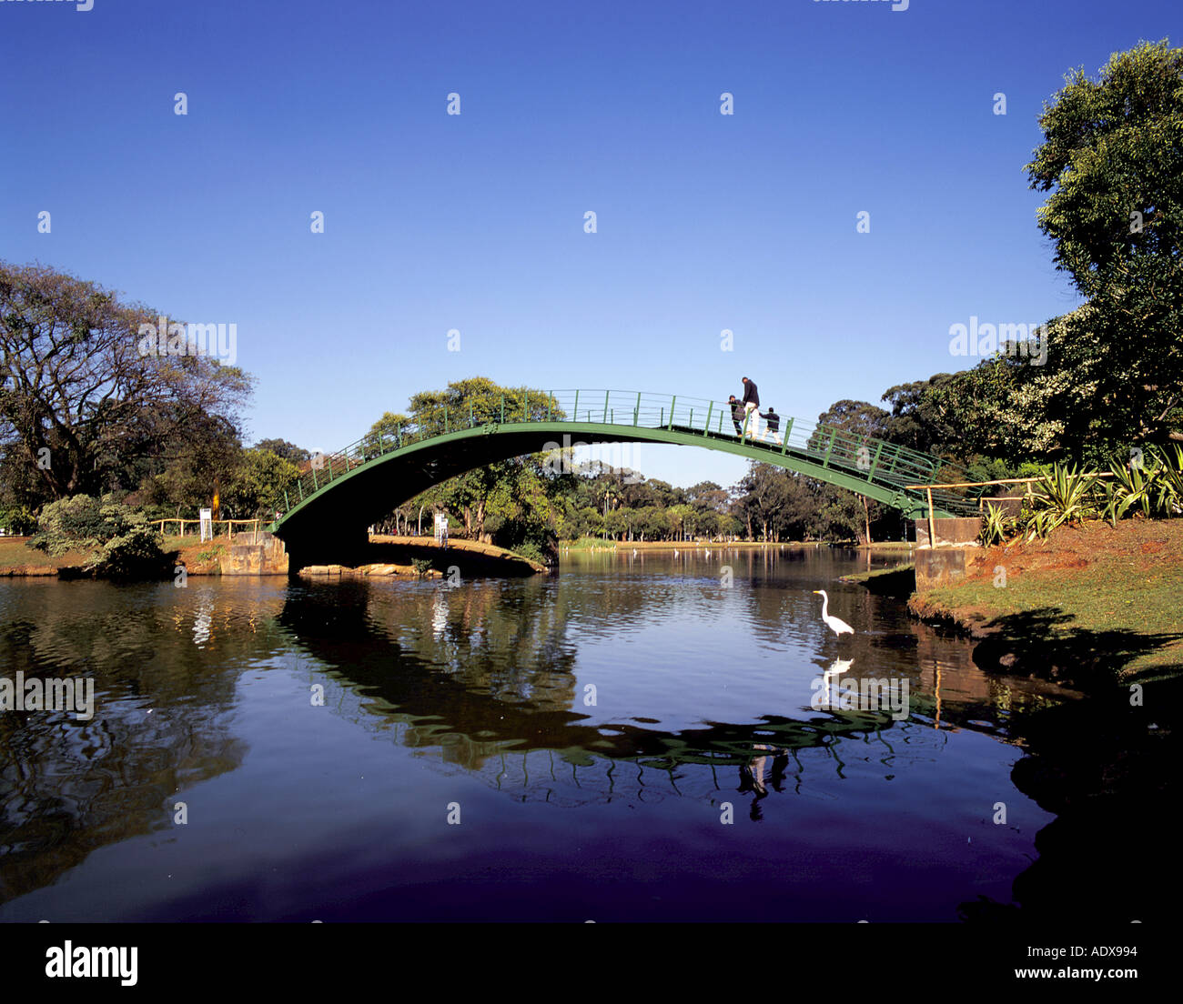 Travel São Paulo overpass bridge overhead pass lake pond body of water ...