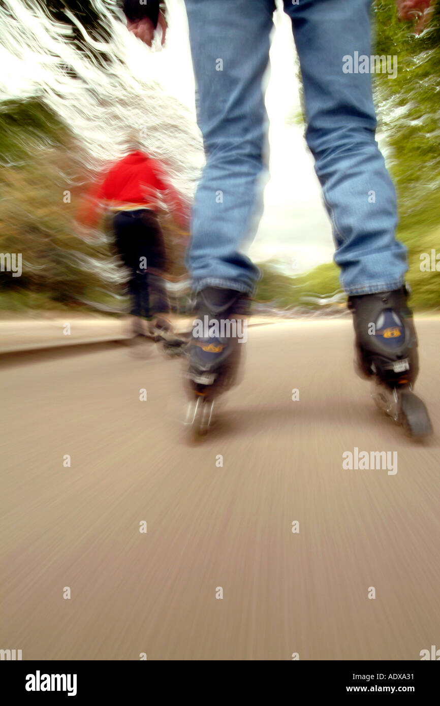 Rollerblade hyde park hi-res stock photography and images - Alamy