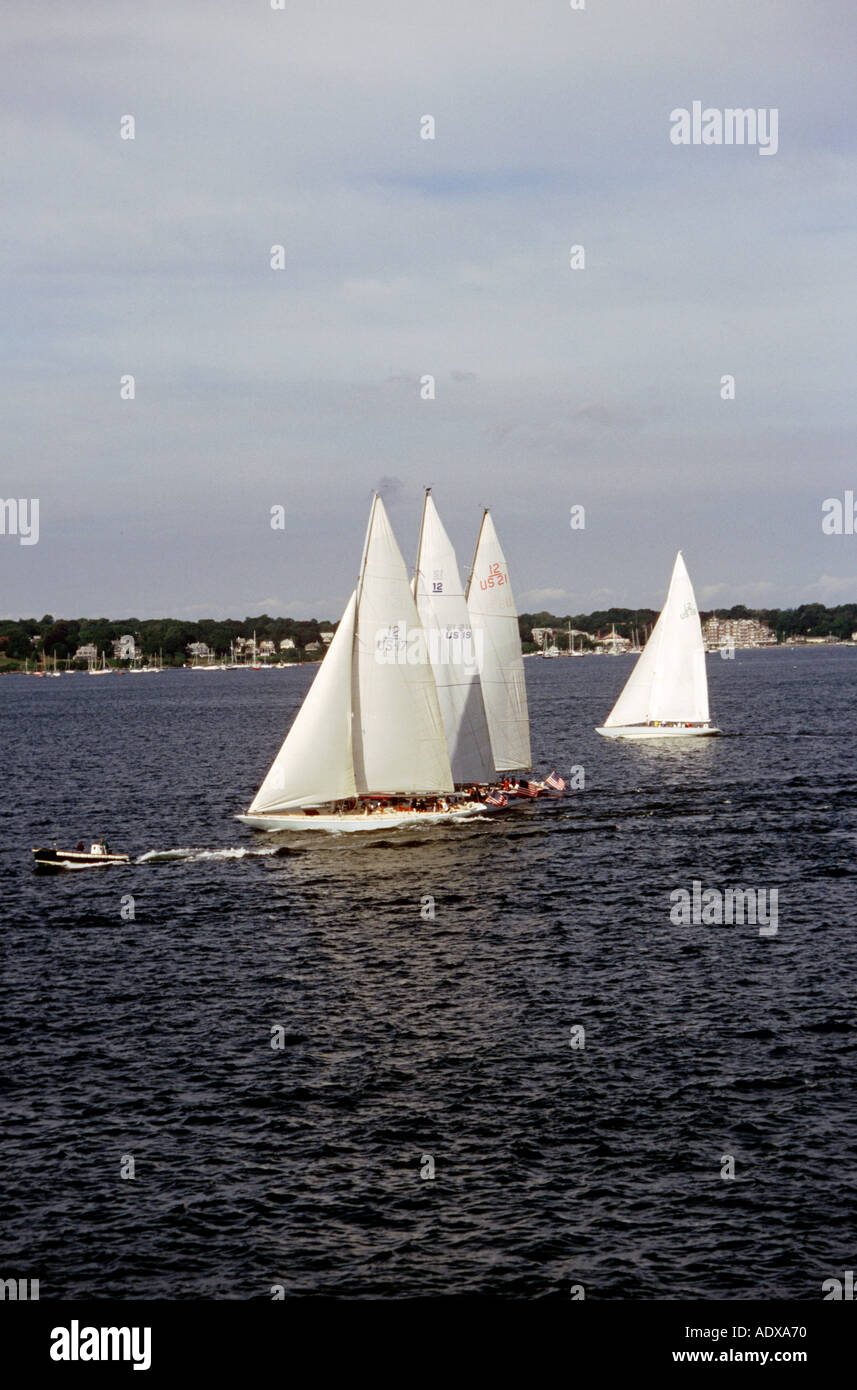 Sailboats Newport Rhode Island Stock Photo - Alamy