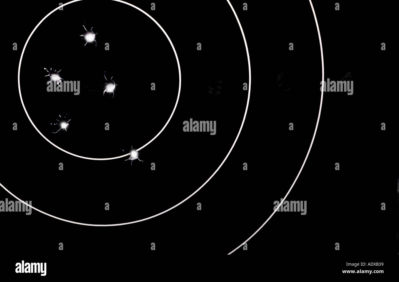 Concepts mark objective aim goal shots bullet holes bull s eye ...