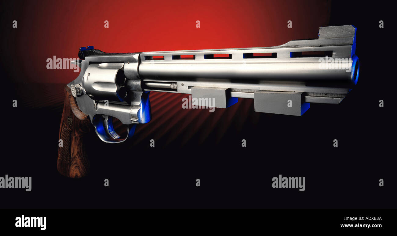 Concepts fisheye handgun gun ventilated weapon belic long barrel ...