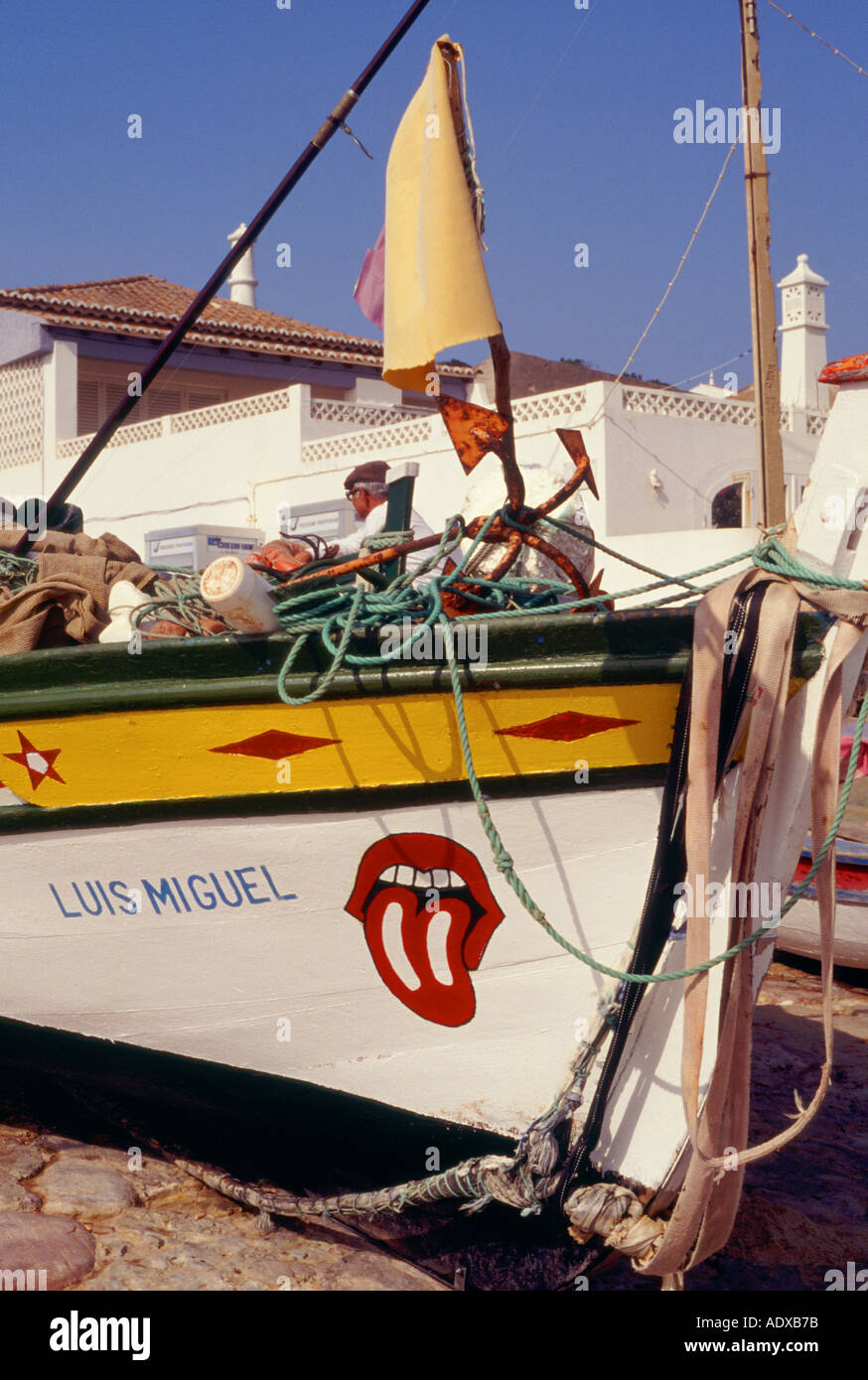 FISHING BOATS ALGARVE PORTUGAL EUROPE Stock Photo - Alamy