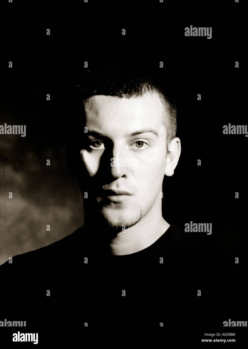 PORTRAIT OF A MAN AGE 23 YEARS Stock Photo - Alamy