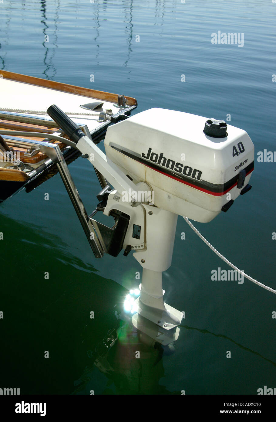 Outboard engine Stock Photo - Alamy