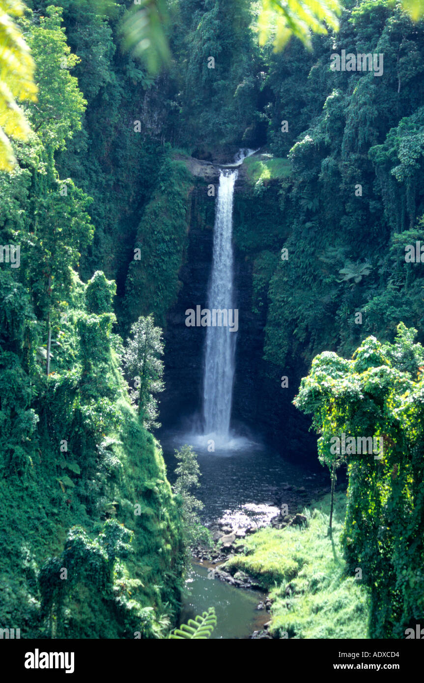 Waterfall cook islands hi-res stock photography and images - Alamy