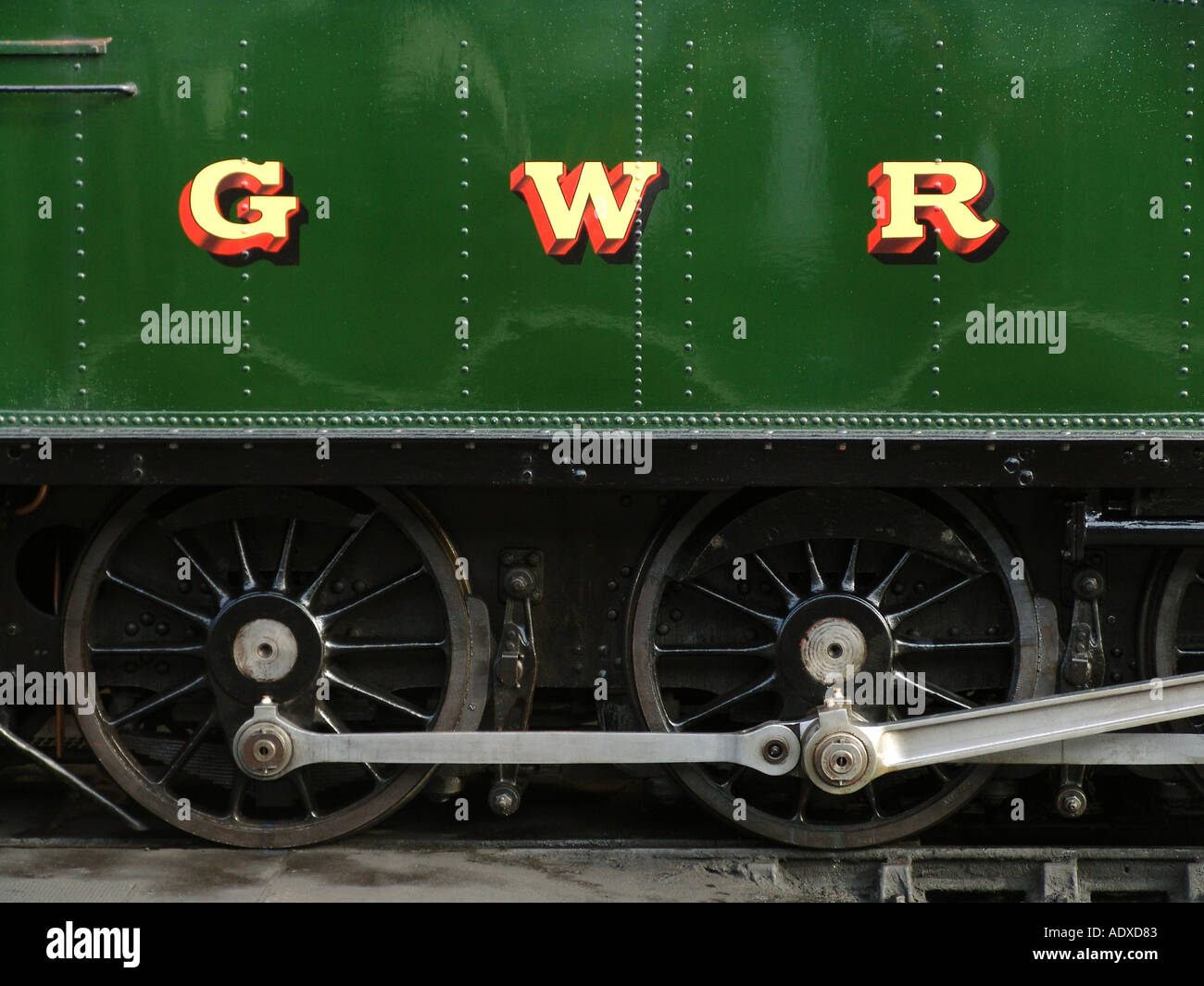 GWR steam locomotive England UK 2004 Stock Photo - Alamy