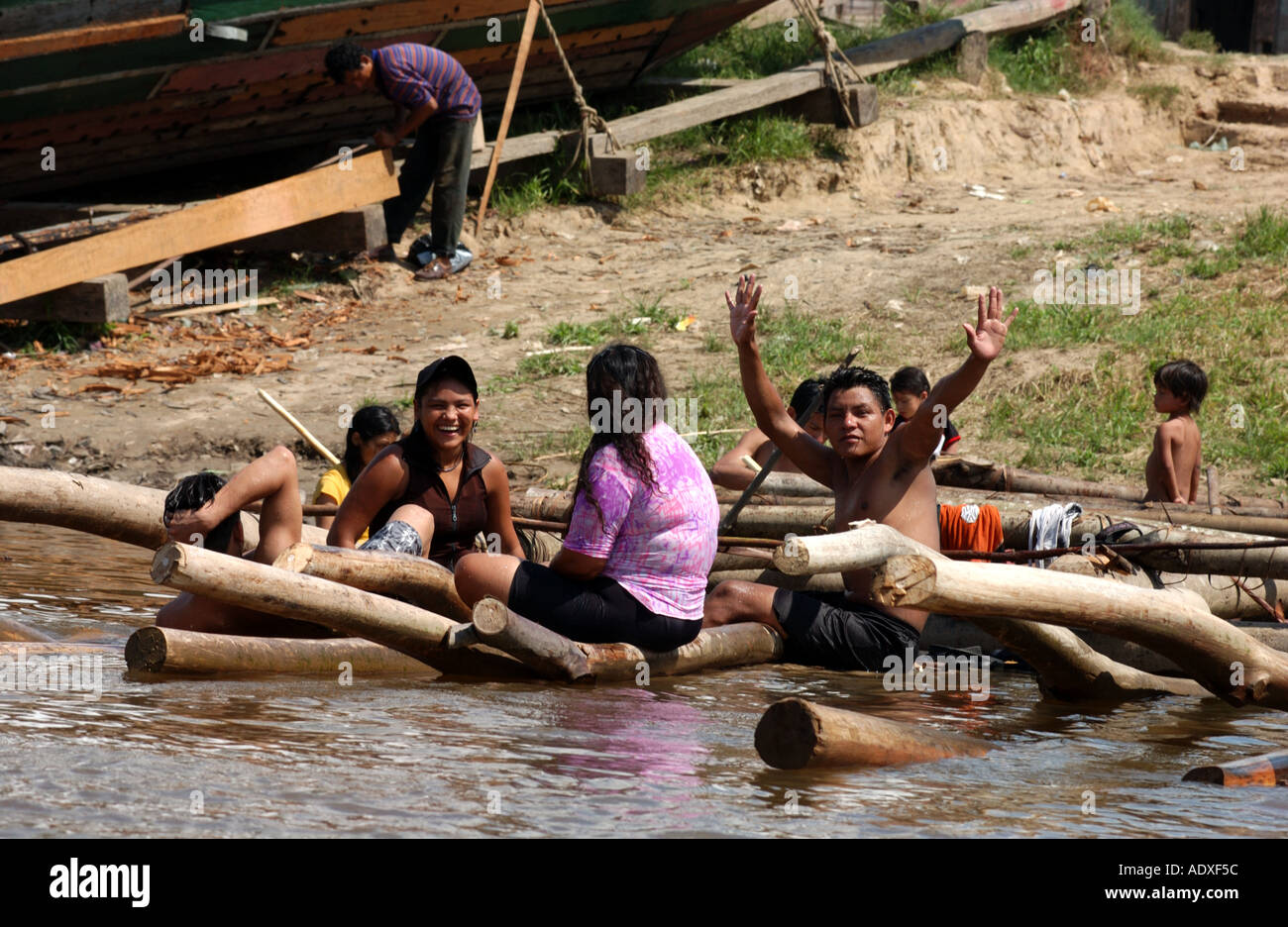 Belen Iquitos peruvian amazon Stock Photo - Alamy
