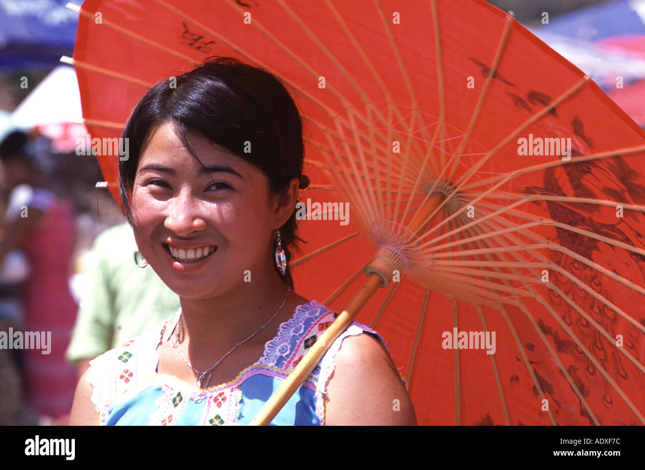 Dai ethnic group costume hi-res stock photography and images - Alamy