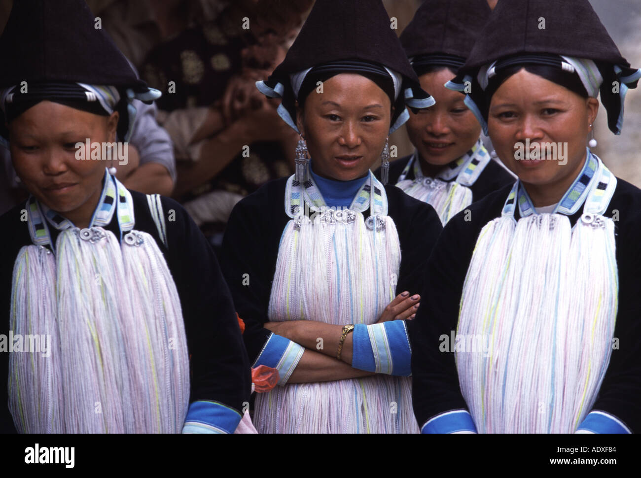 Yao traditional dress in Yunnan Stock Photo - Alamy