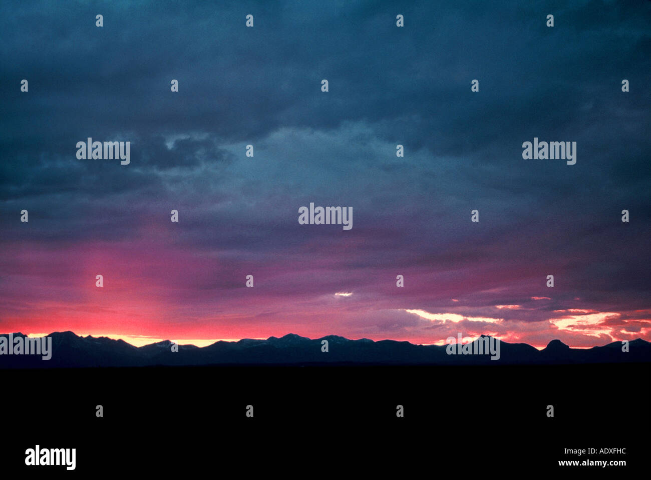 Continental Divide, Montana, USA Stock Photo - Alamy