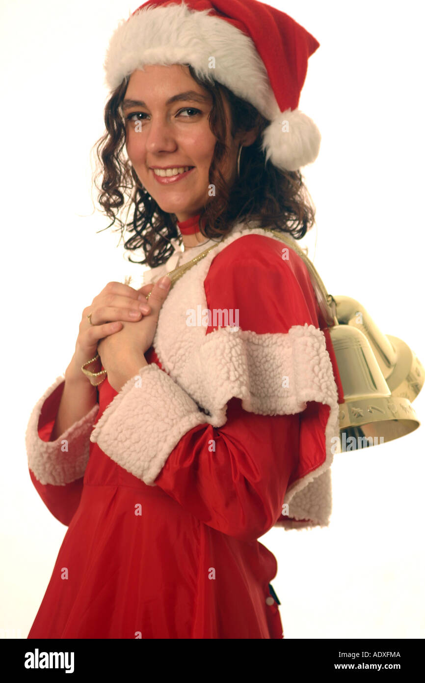 Lady santa hi-res stock photography and images - Alamy