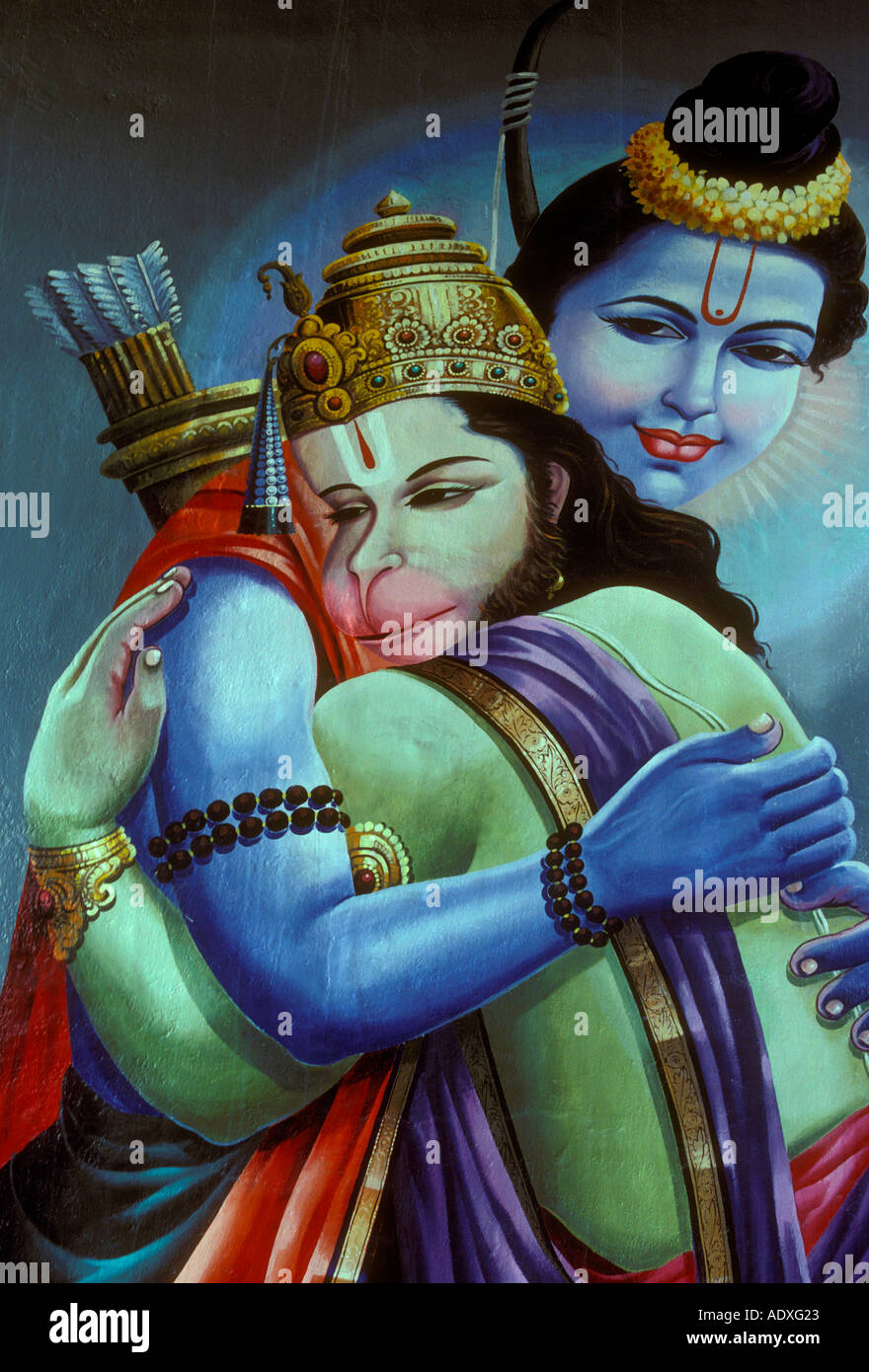 Monkey God, Hindu deity, Sri Krishnan Temple, Monkey God Temple, Hindu ...