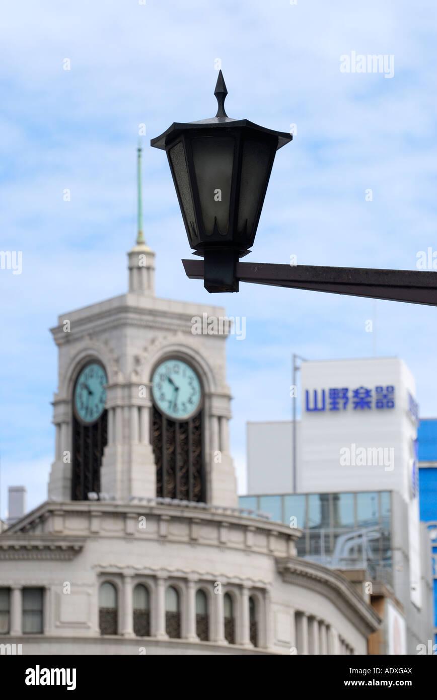 The famous Wako building at Ginza, Tokyo JP Stock Photo - Alamy