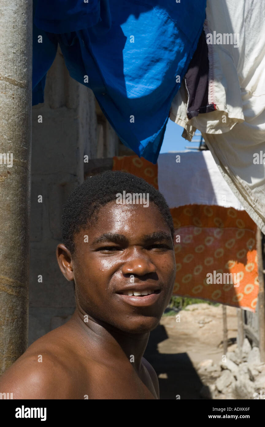 African man on the Ilha de Mozambique Mozambique Island a World ...