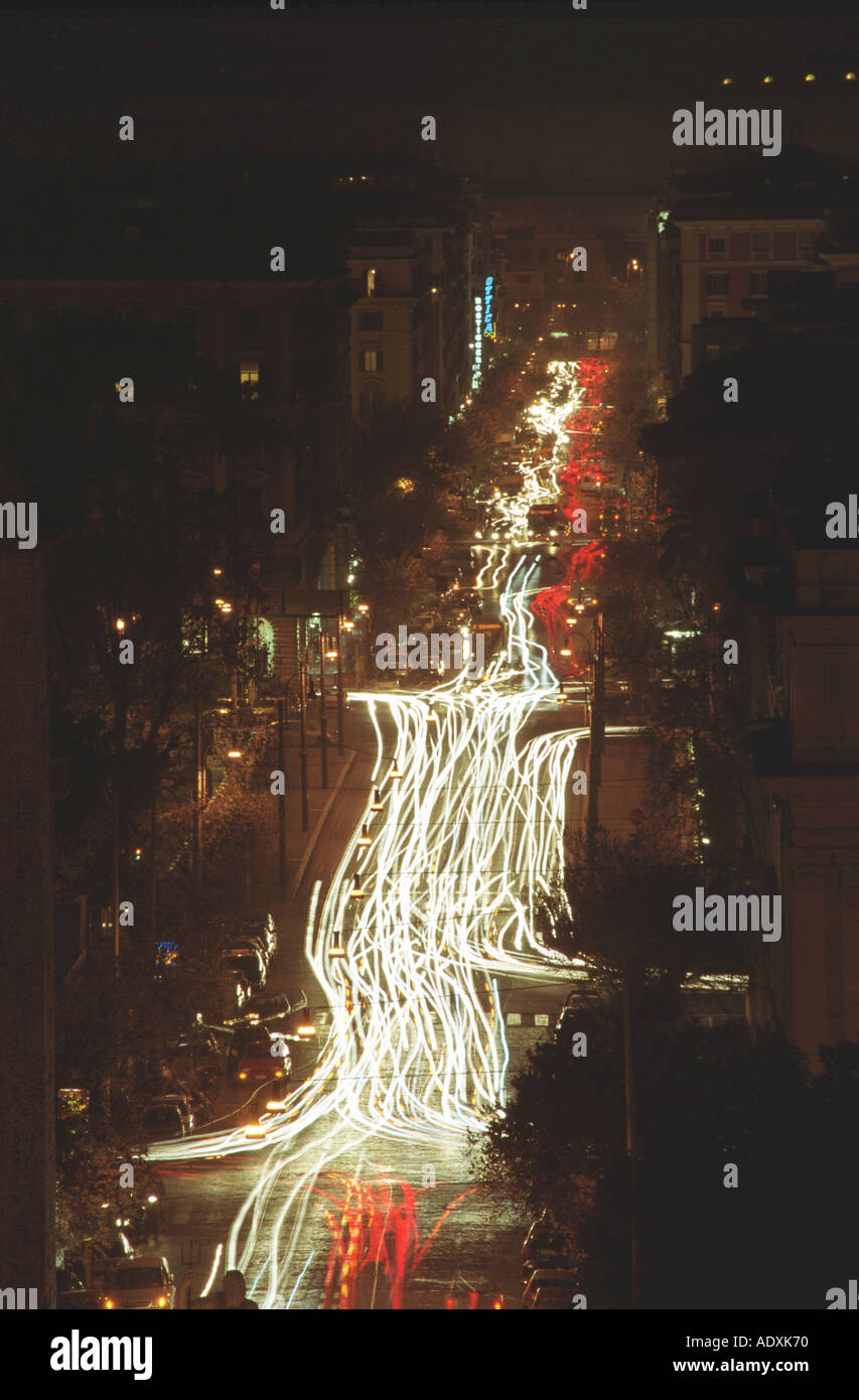 life size father christmas model climbing side of house Stock Photo - Alamy