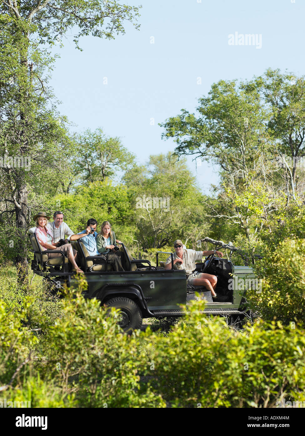 Four tourists driver in hi-res stock photography and images - Alamy
