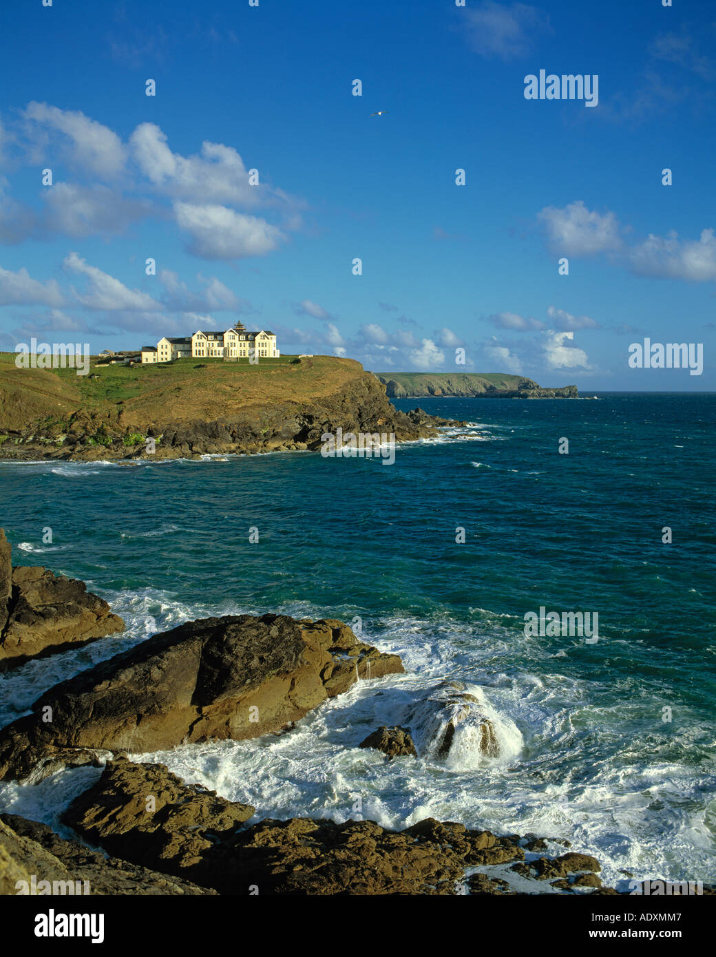 Poldhu Point Cornwall. UK Stock Photo - Alamy