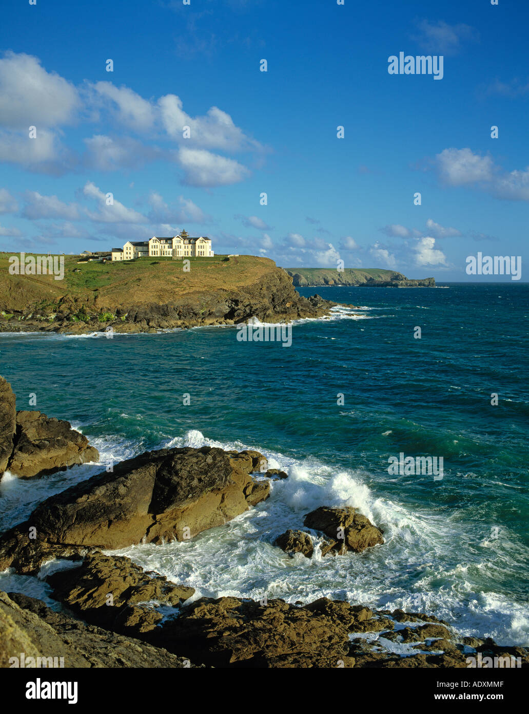 Poldhu Point Cornwall. UK Stock Photo - Alamy
