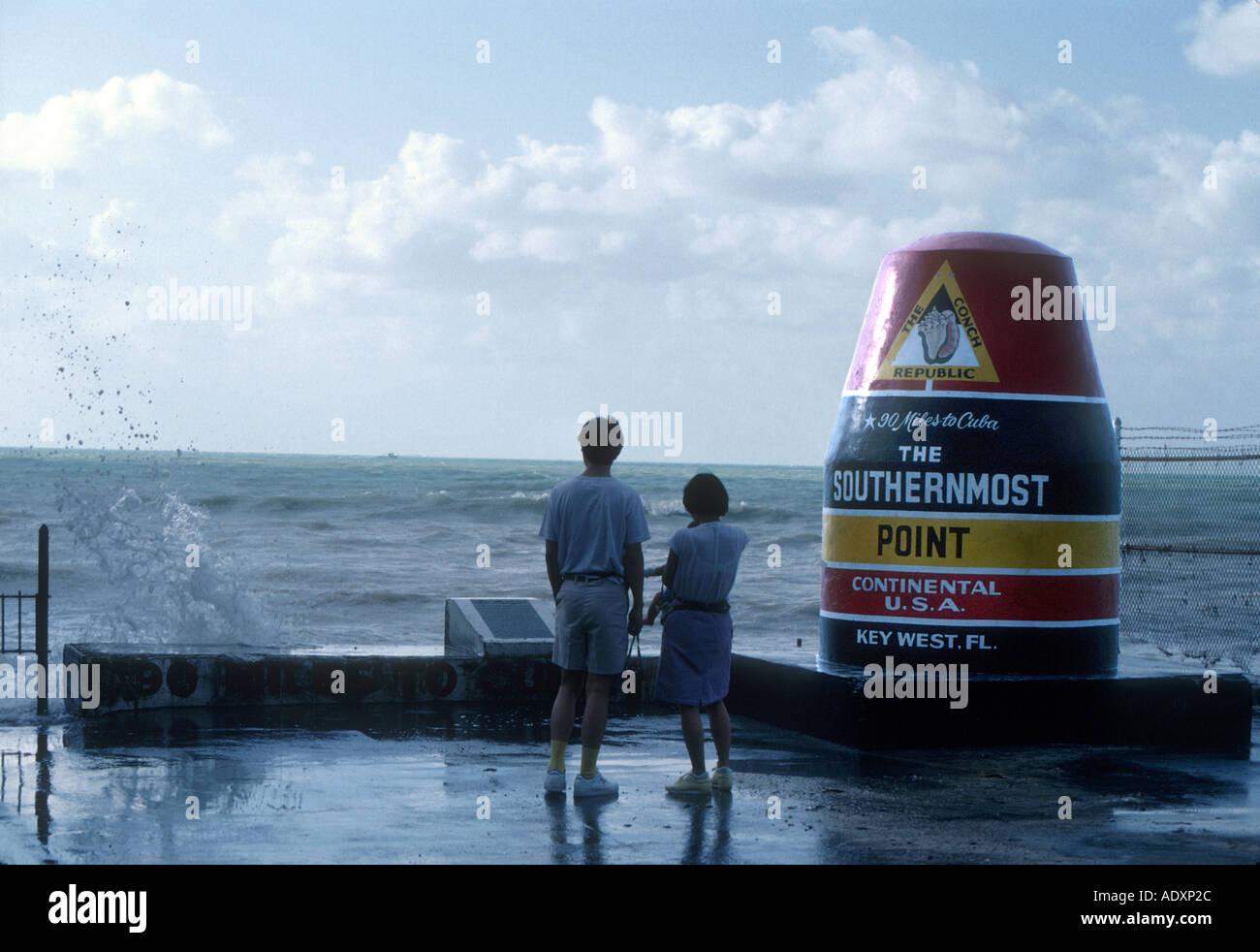 Southernmost point in USA Key West Florida USA Stock Photo - Alamy