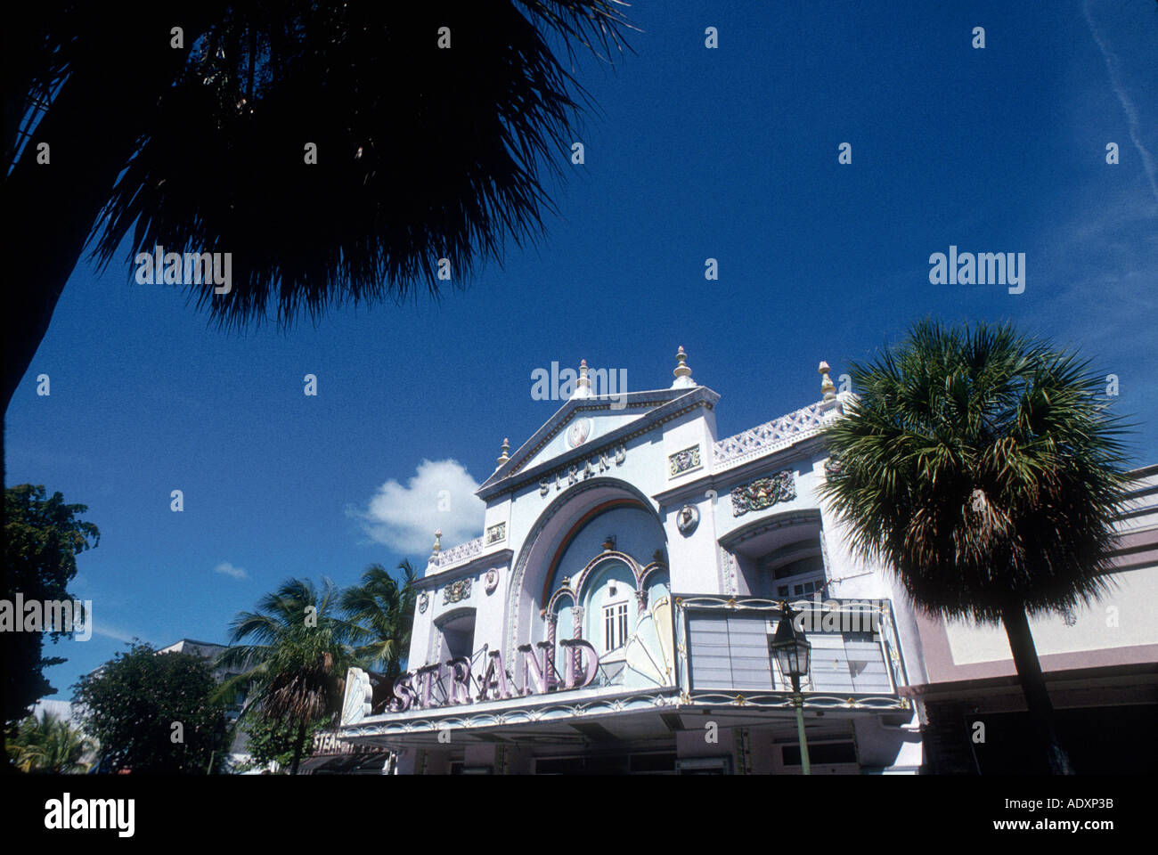 Strand movie theater Key West Florida USA Stock Photo - Alamy