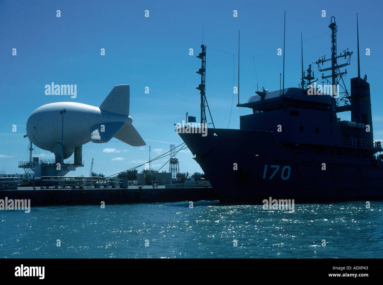 Military reconnaissance airship Stock Photo - Alamy