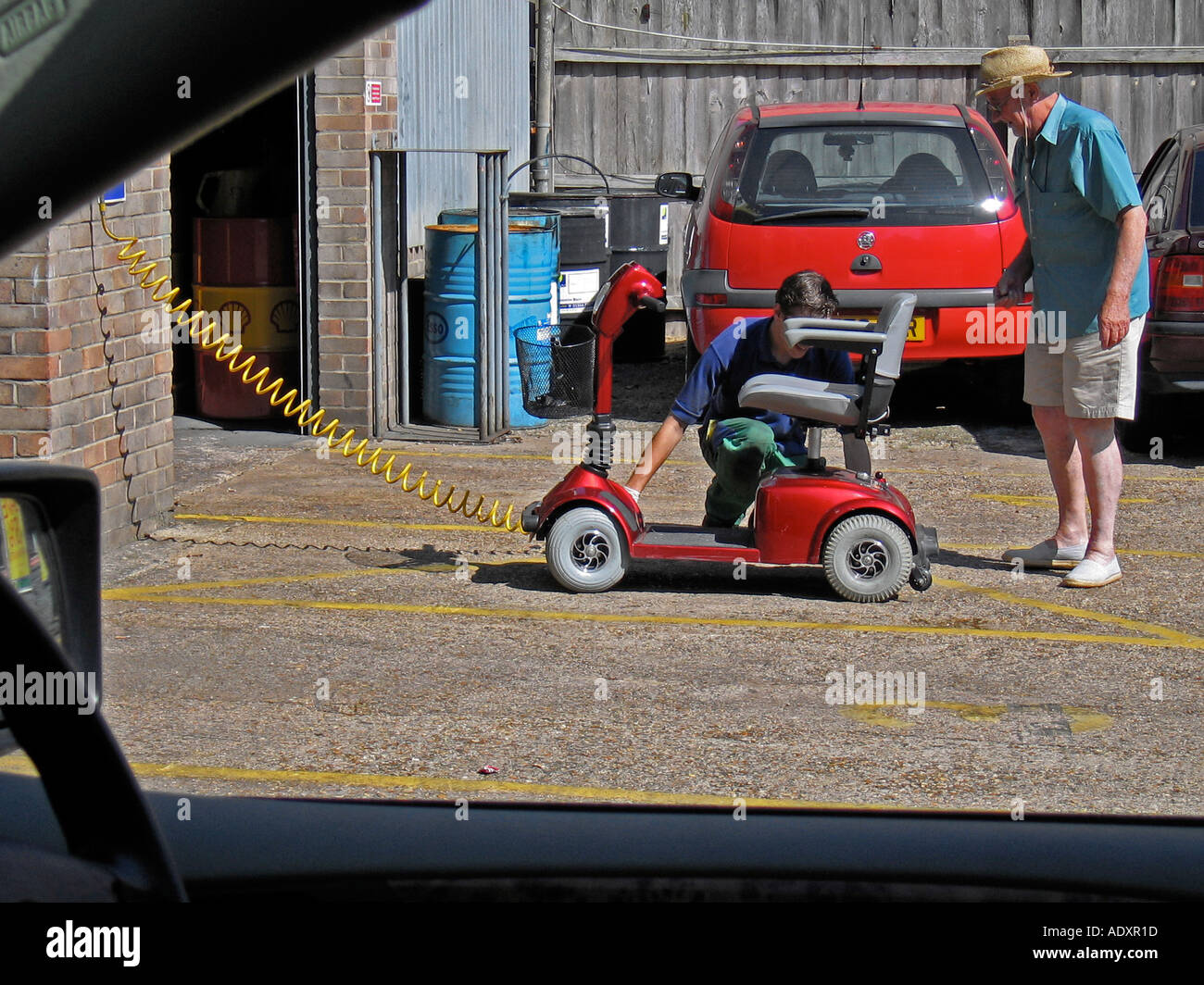 Disabled outing hi-res stock photography and images - Alamy