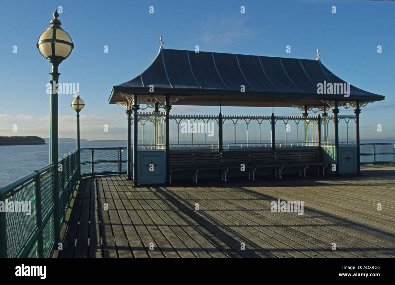 Clevedon Pier Clevedon Somerset England Stock Photo - Alamy