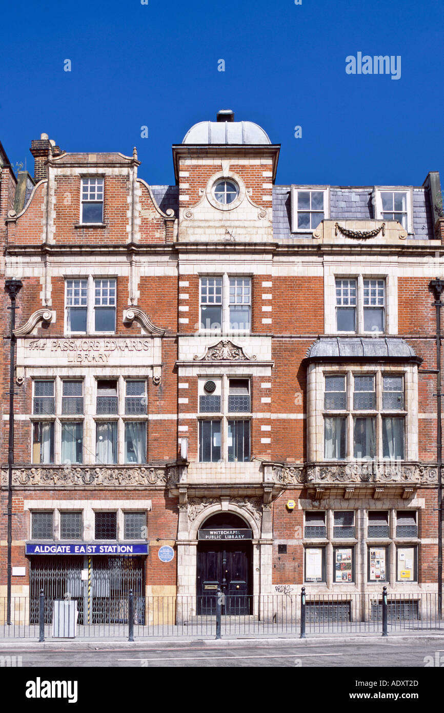 Whitechapel building london hi-res stock photography and images - Alamy