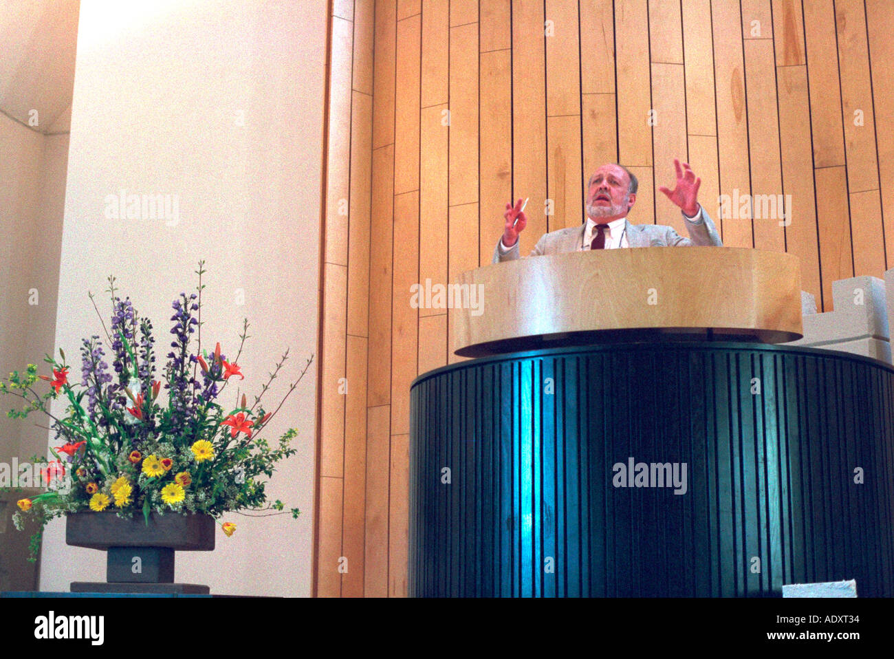 Preacher pulpit hi-res stock photography and images - Alamy