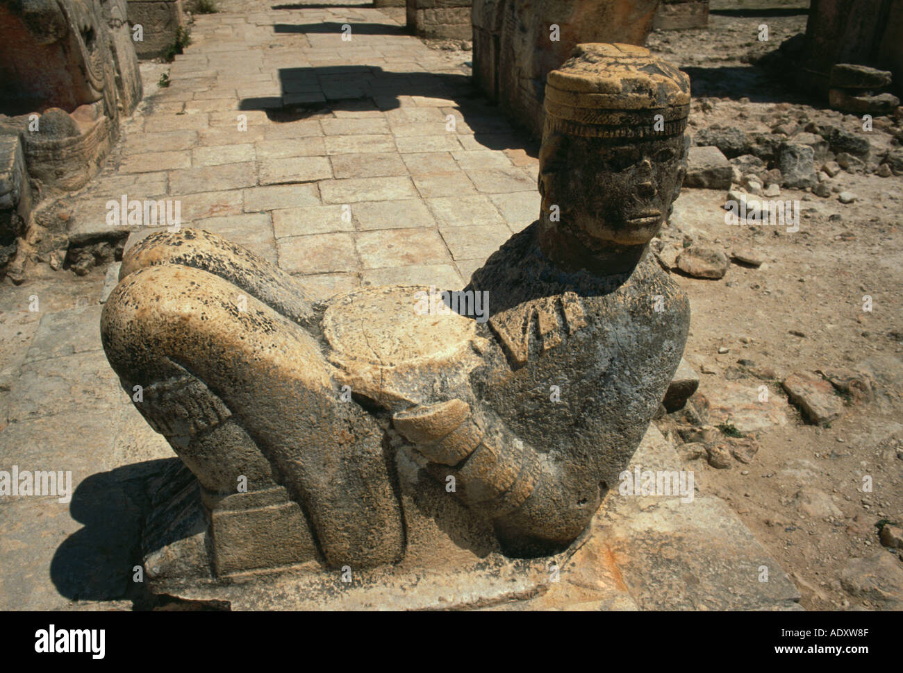 Chac Mool, Chac Mul, Temple of the Warriors, El Templo de los Guerreros ...