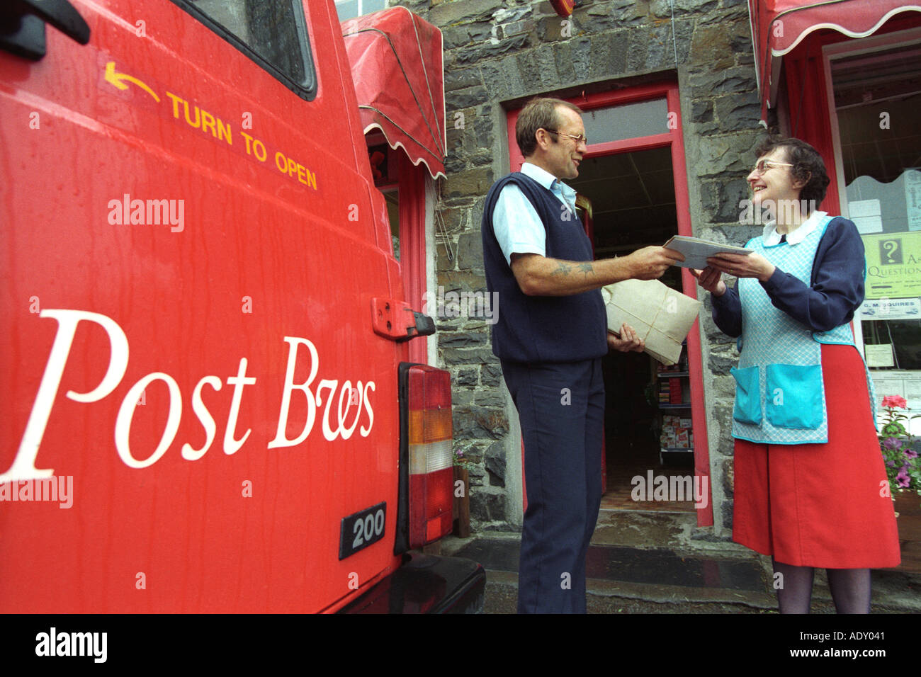 Community post bus for delivery's and carrying passengers at ...
